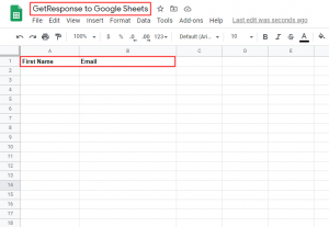 How to Save New GetResponse Contacts to Google Sheets as Rows