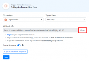 How to Create ClickUp Task from New Cognito Forms Entry - Pabbly