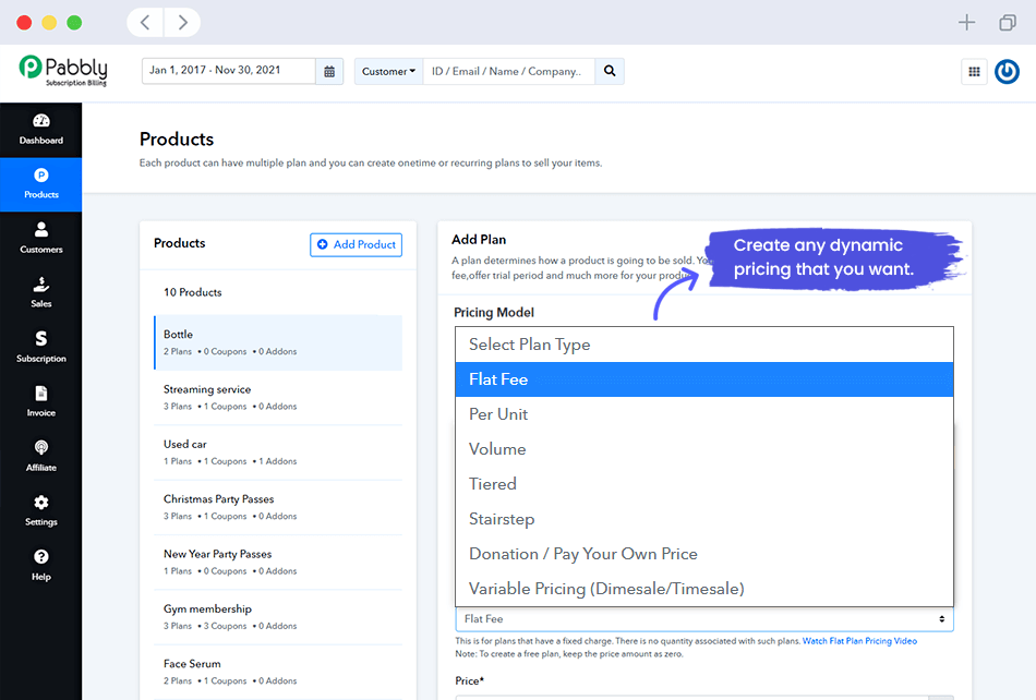 Pabbly Subscriptions - Subscription Billing & Management Software