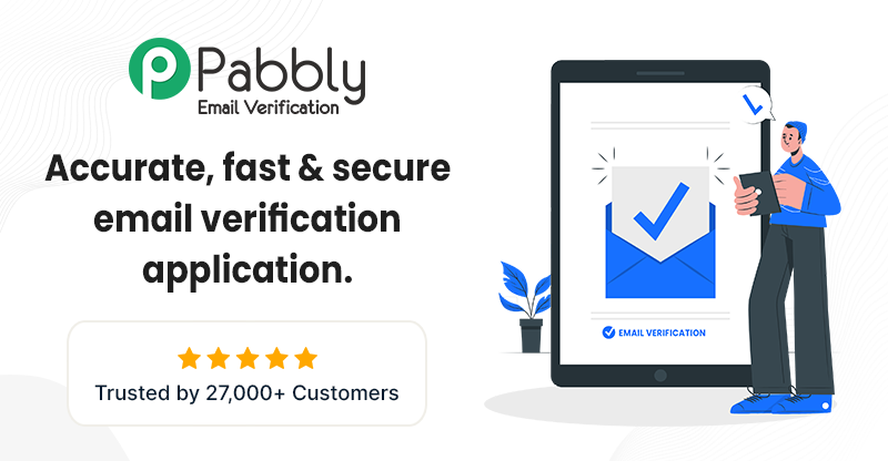 Pabbly Email List Cleaning - Email Verification & Scrubbing Services