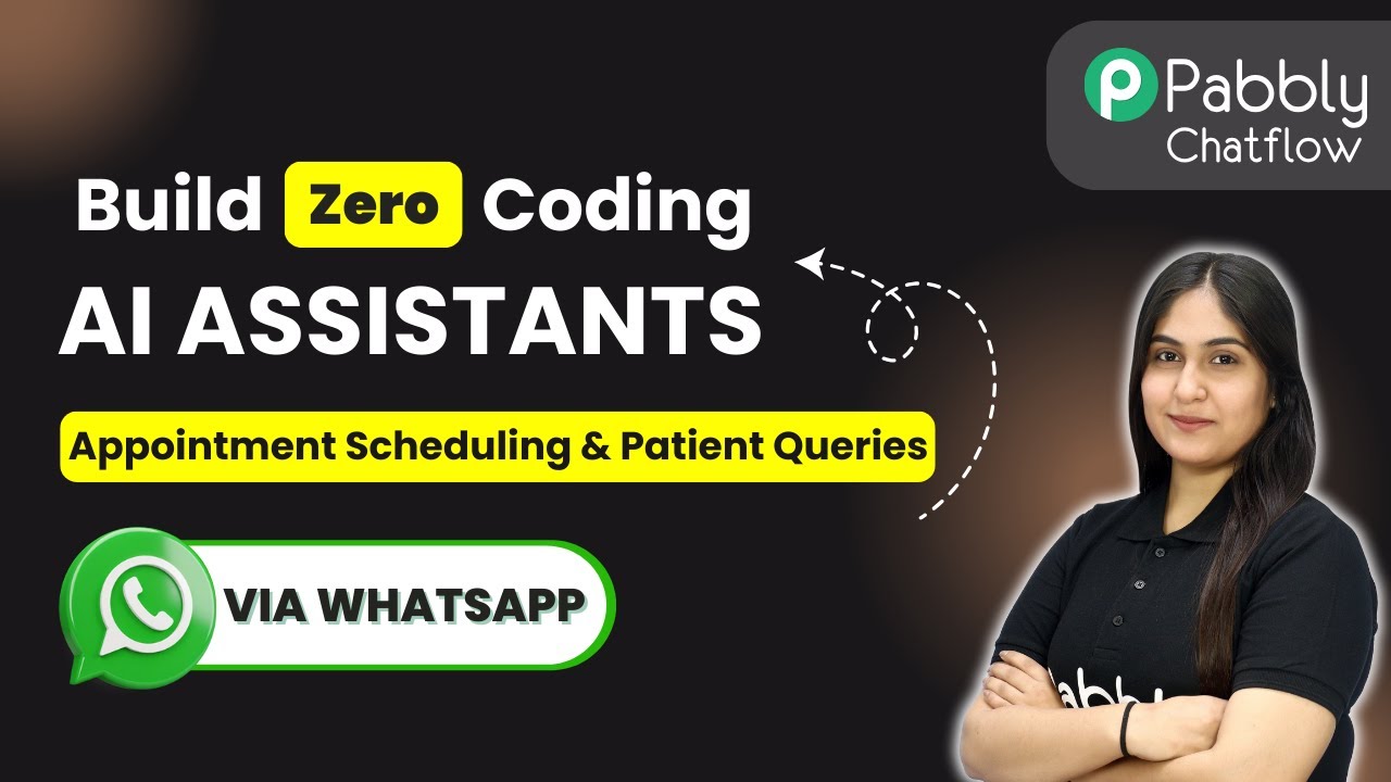 WhatsApp Agent for Appointment Scheduling & Patient Queries - Pabbly