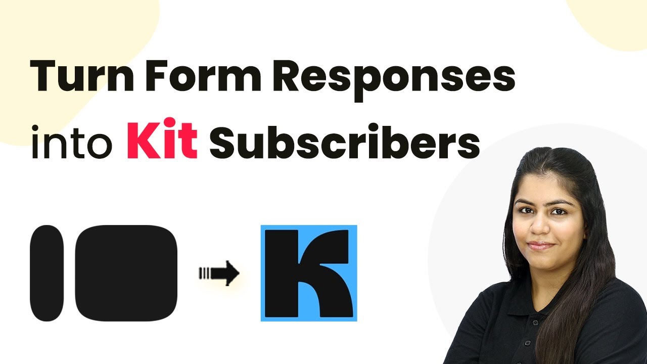 Turn Form Responses into Kit Subscribers Automatically - Pabbly