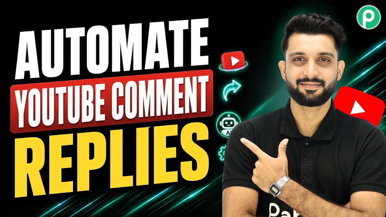 Automate YouTube Comment Replies Using AI 🔥 - Pabbly