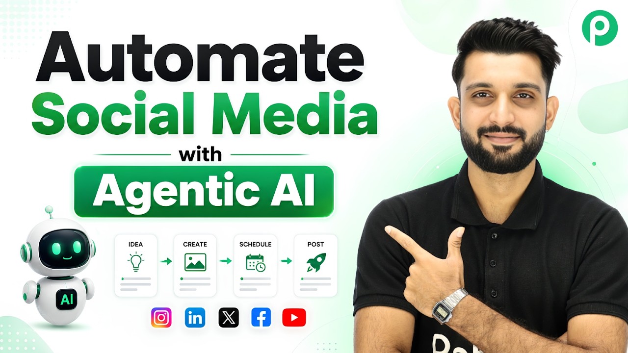Build a Social Media Content Machine with Agentic AI - Pabbly